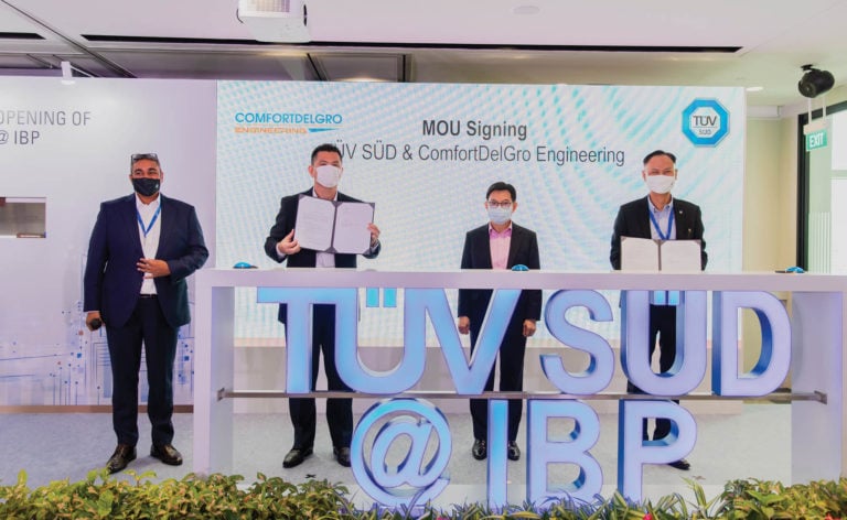 A partnership with TUV SUD was forged to develop training programmes ...